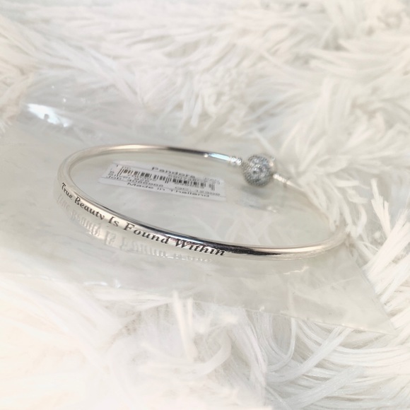 Pandora | Jewelry | Pandora Beauty And The Beast Bangle | Poshmark
